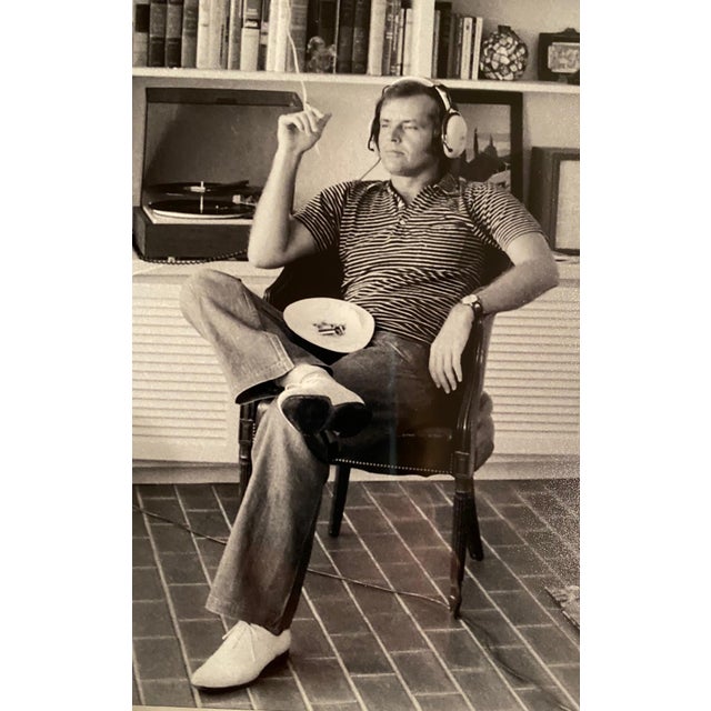 Jack Nicholson at Home 1969 Arthur Schatz Limited Edition Framed Photo ...