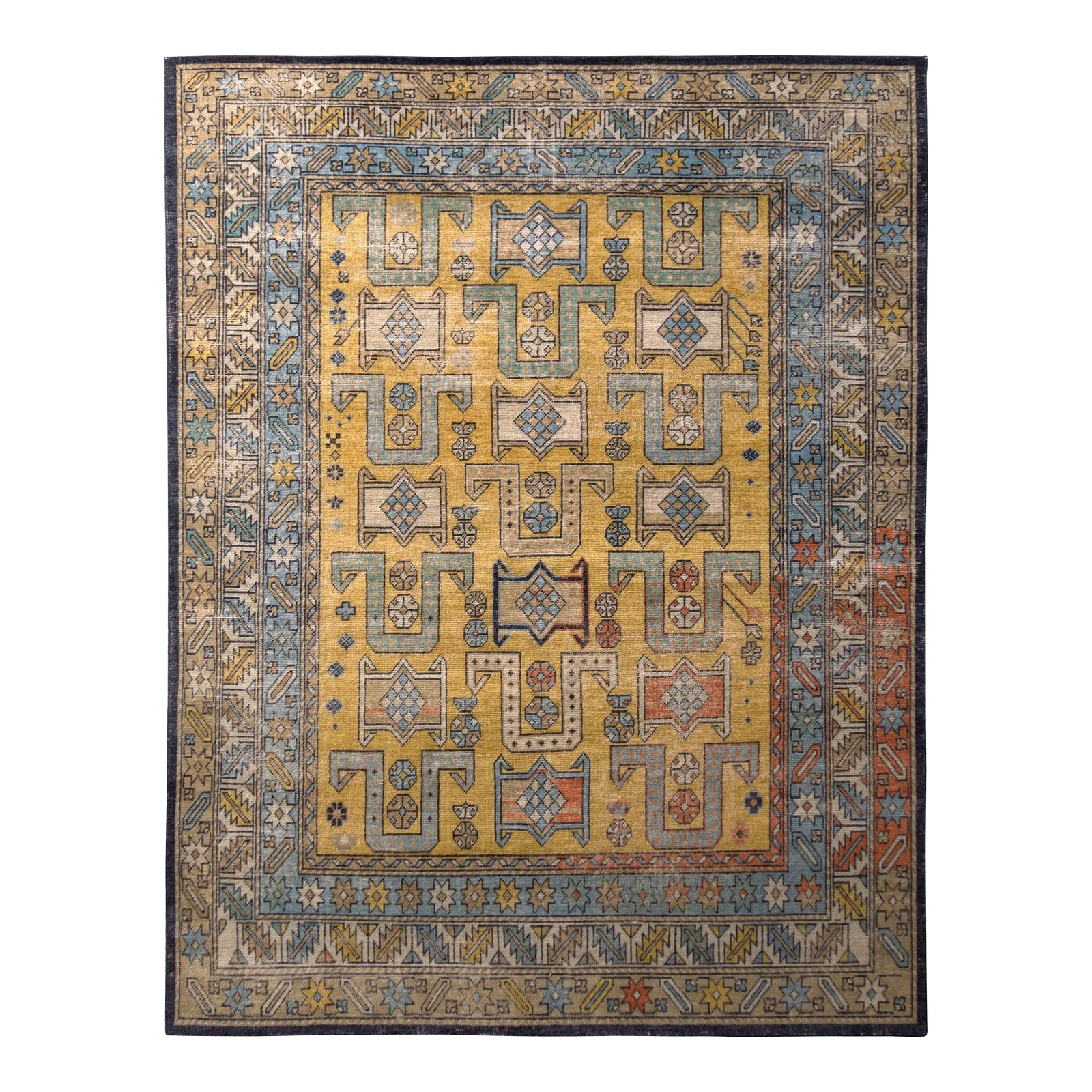 Rug & Kilim’s Triumph Rug in Gold, 4x6 | Chairish