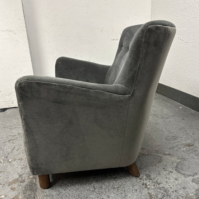 Custom Design Lounge Arm Chair | Chairish