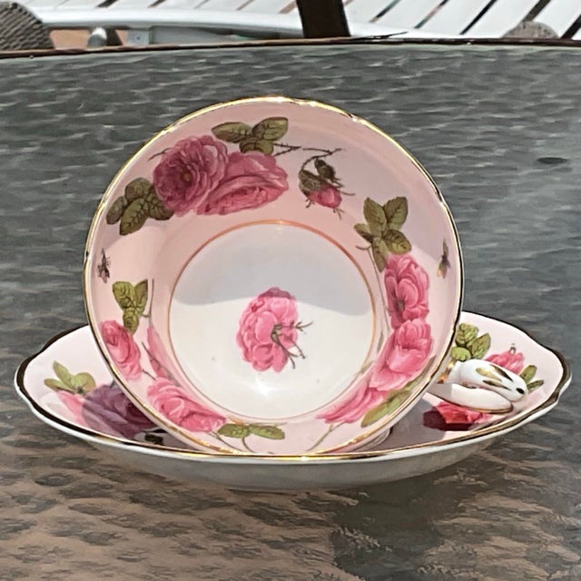 1950s Foley Teacup and Saucer 3194s | Chairish