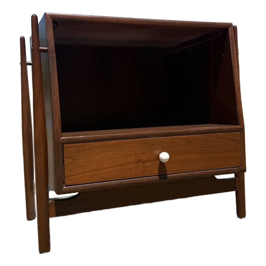 1960s Drexel Declaration by Kipp Stewart Nightstand | Chairish