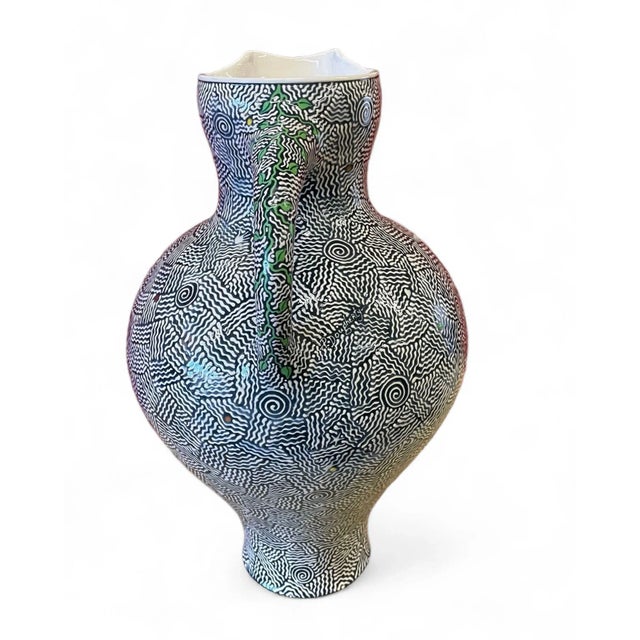 1980s Patrick Dougherty Monumental Pitcher | Chairish