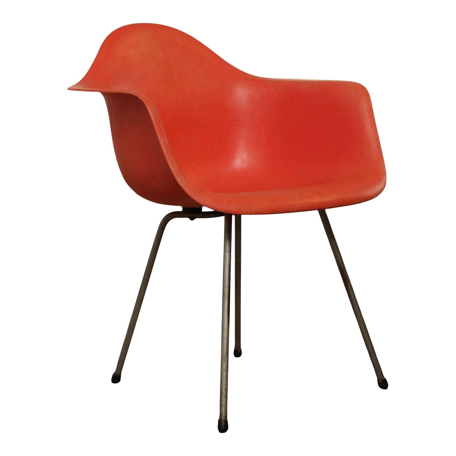 Mid 20th Century Mid-Century Modern Eames Style Shell Armchair | Chairish