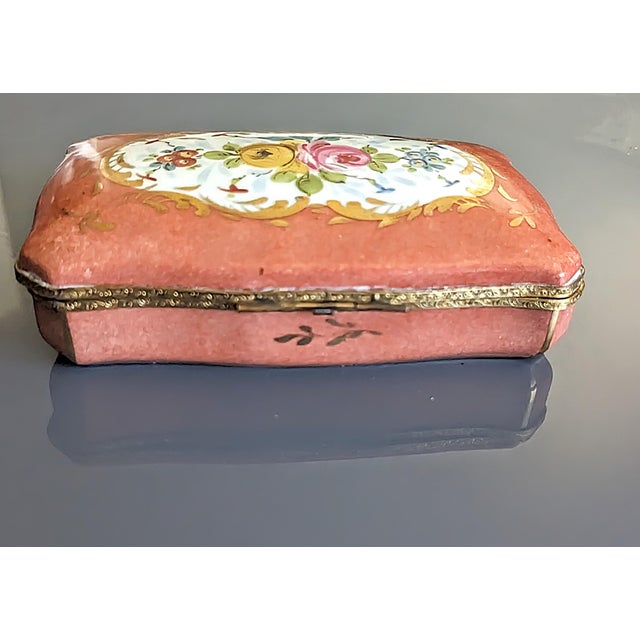 1920s Sevre Style Vanity or Jewelry Box | Chairish