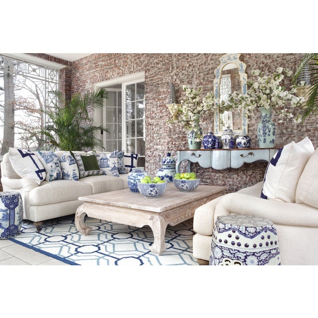 Nelson Linen Sofa in Natural | Chairish