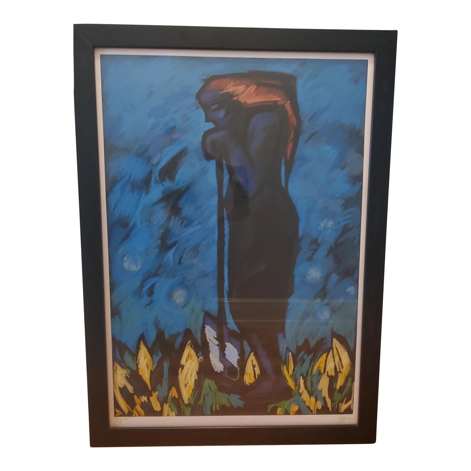 Anca Ionescu "Rest" Signed and Numbered Serigraph | Chairish