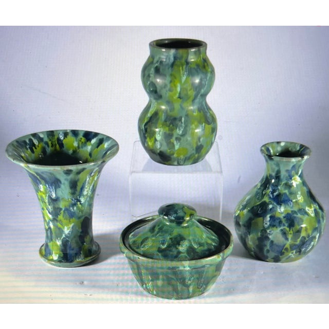 Kenneth George Cole Pottery Grouping- 4 Pieces | Chairish
