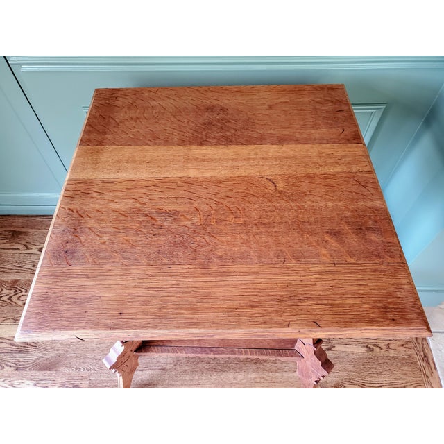 Unique Antique Two-Tier Parlor Game Table | Chairish