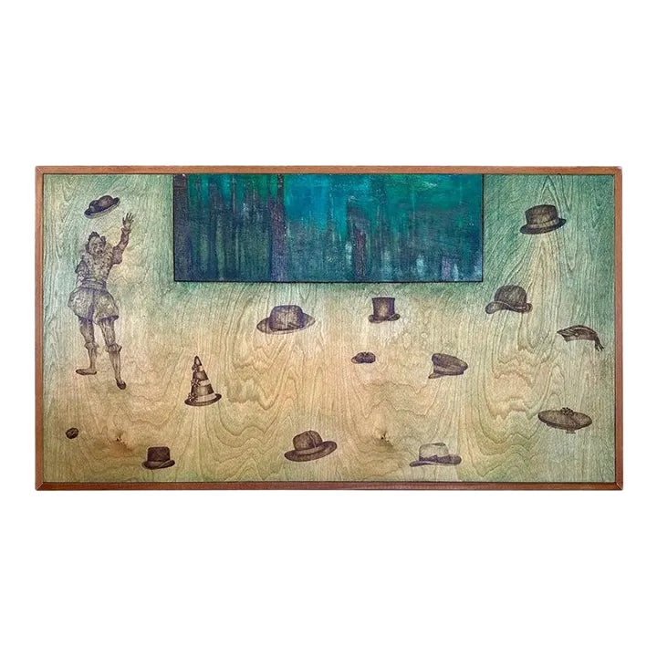 1991 “Free Fears” Original Painting by Timothy Berry | Chairish