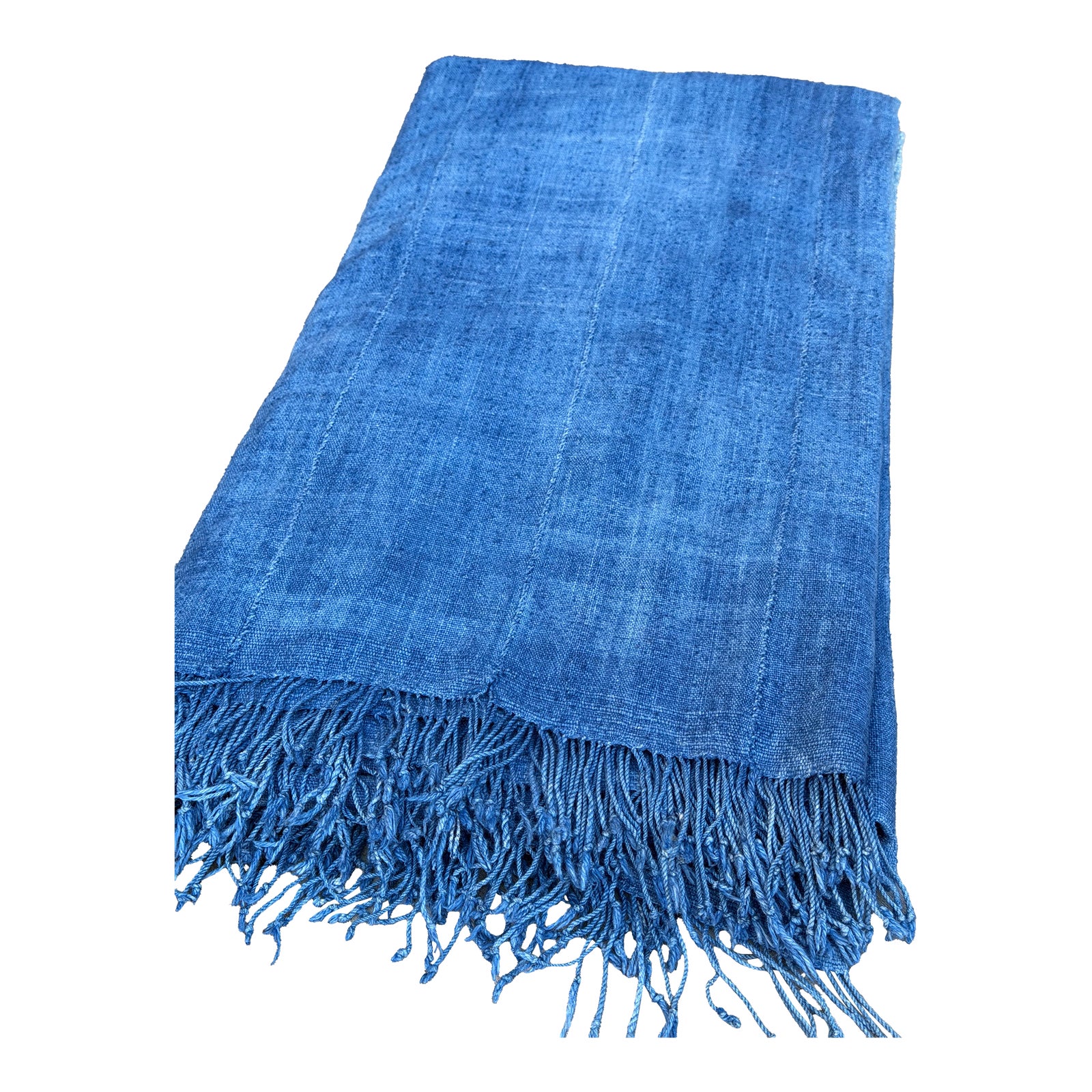 Vintage African Indigo Denim Mossi Mudcloth 80” L X 45” W Textile | No ...