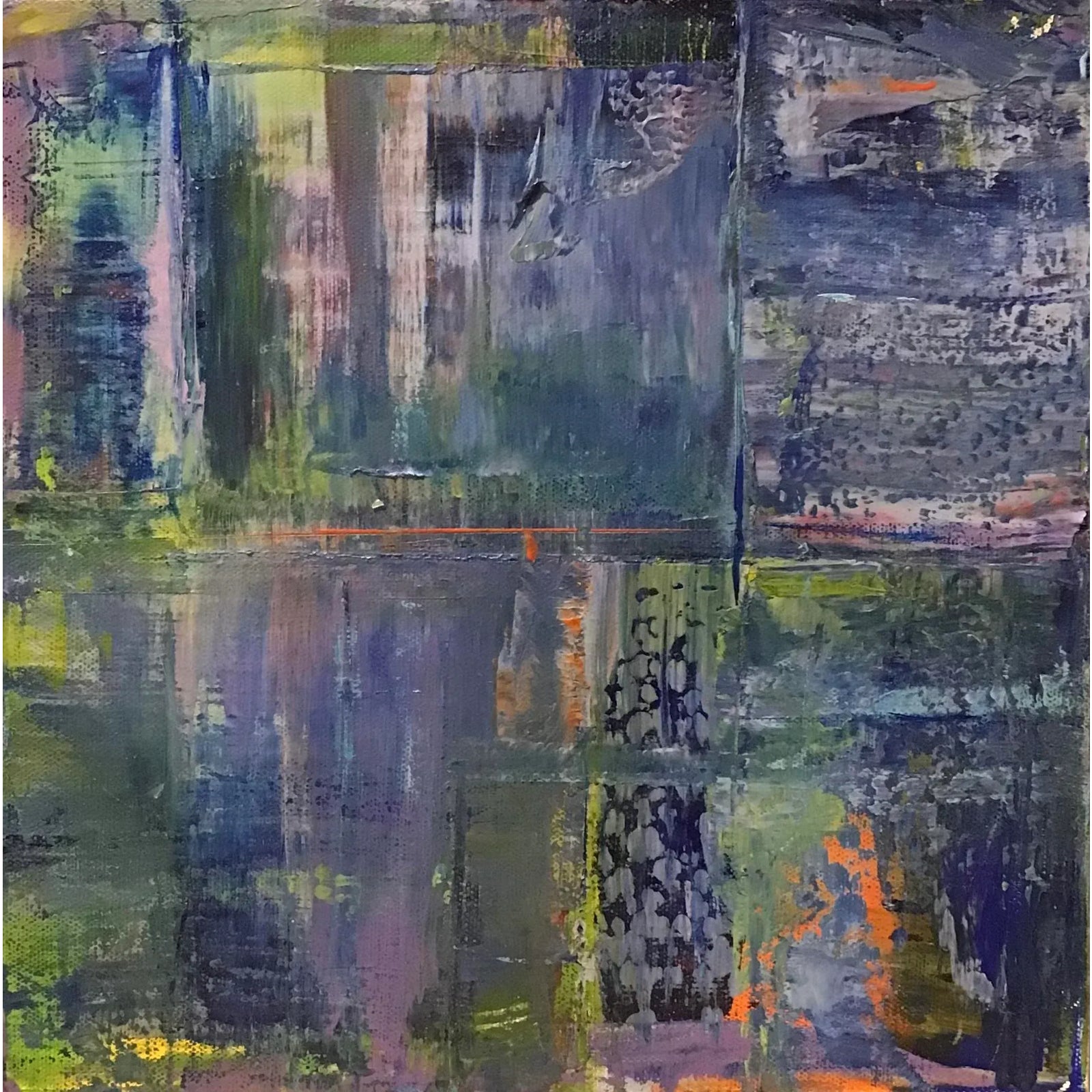 “AS021823” Original Abstract Painting by Stephen Stilgenbauer | Chairish