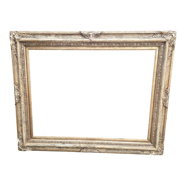 Vintage Traditional Wooden Picture Frame | Chairish
