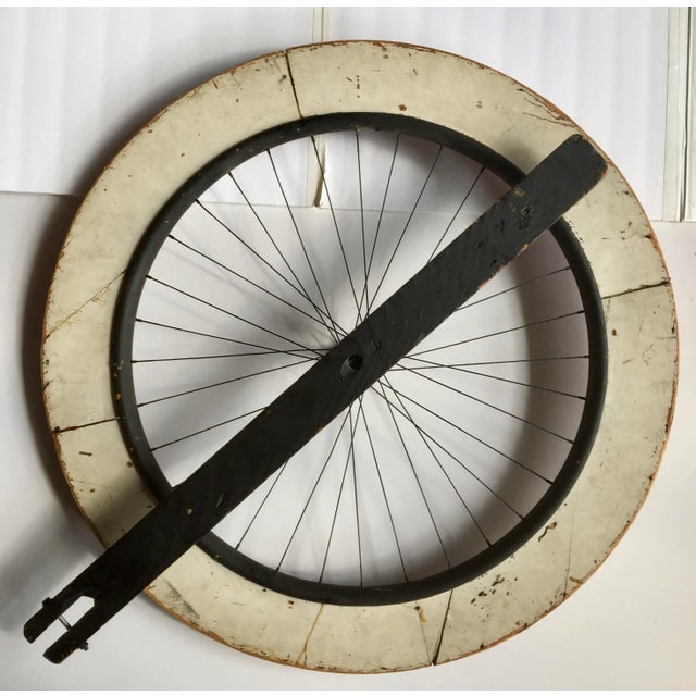 1940s Americana Folk Art Carnival Game Wheel - | Chairish
