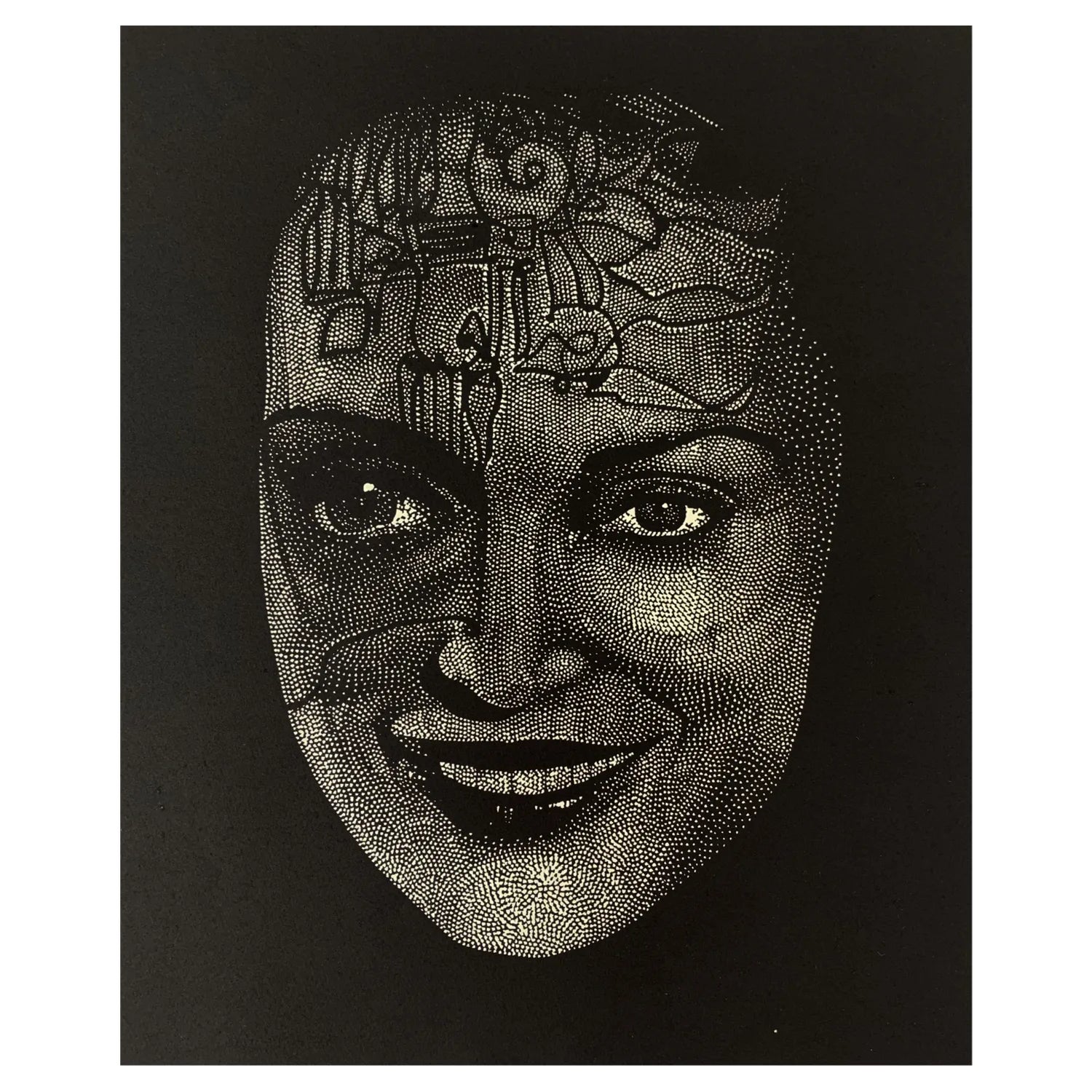 Anna Gawlikowska, Saba, 2006, Linocut & Paper | Chairish