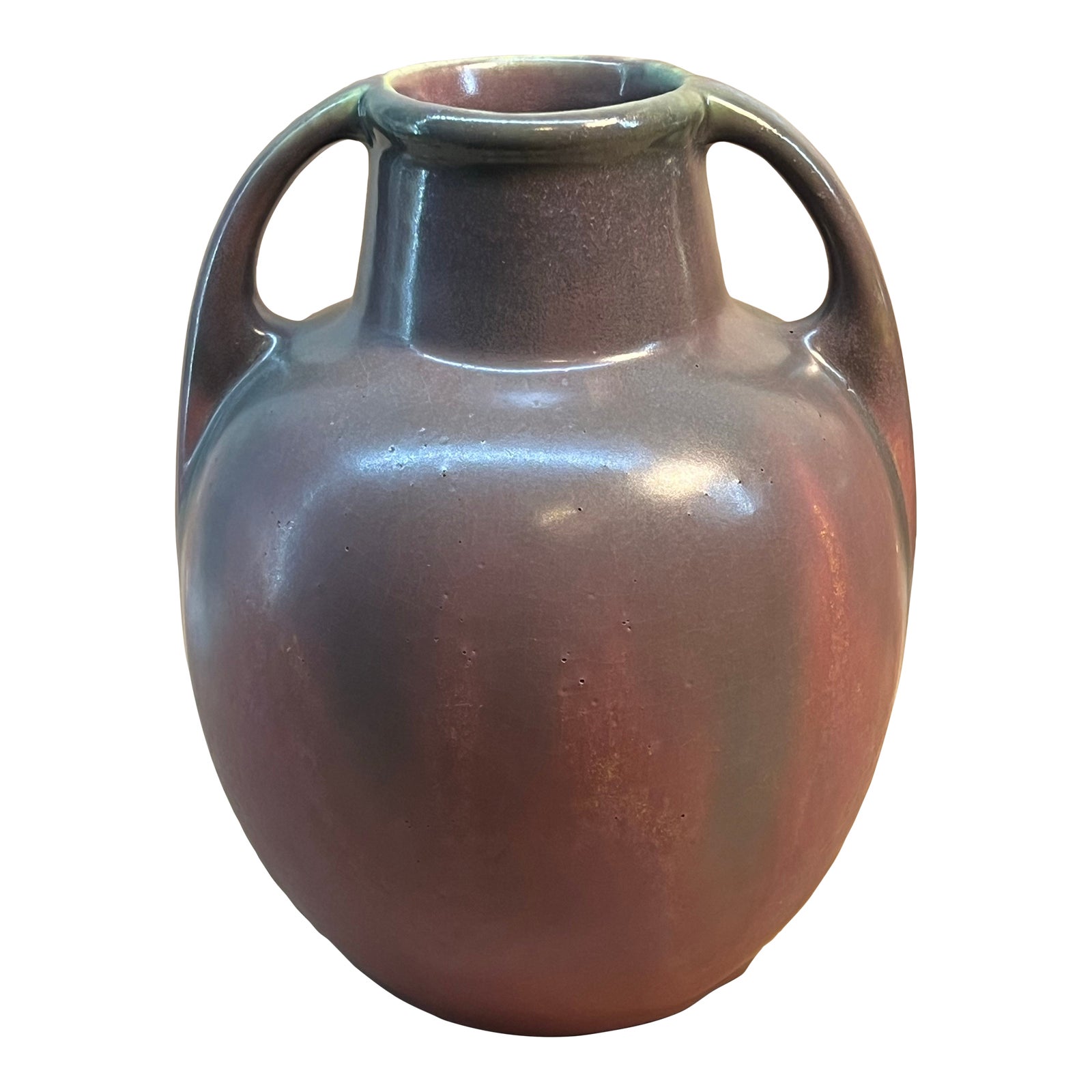 Fulper VaseCraft Two Handled Vase 1916 #643 | Chairish