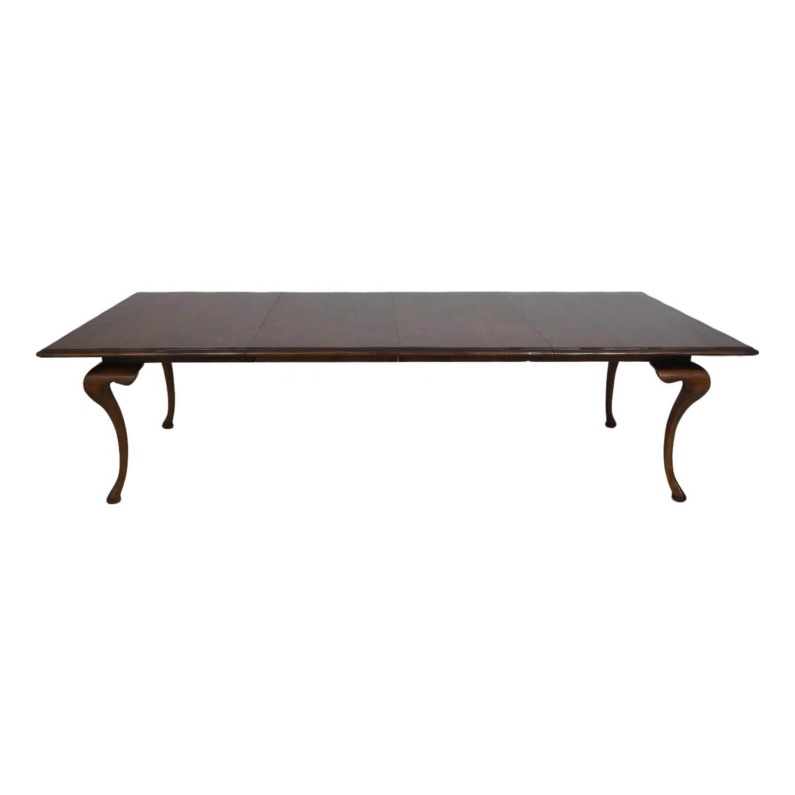 Baker Inlaid Walnut George III Dining Room Table | Chairish
