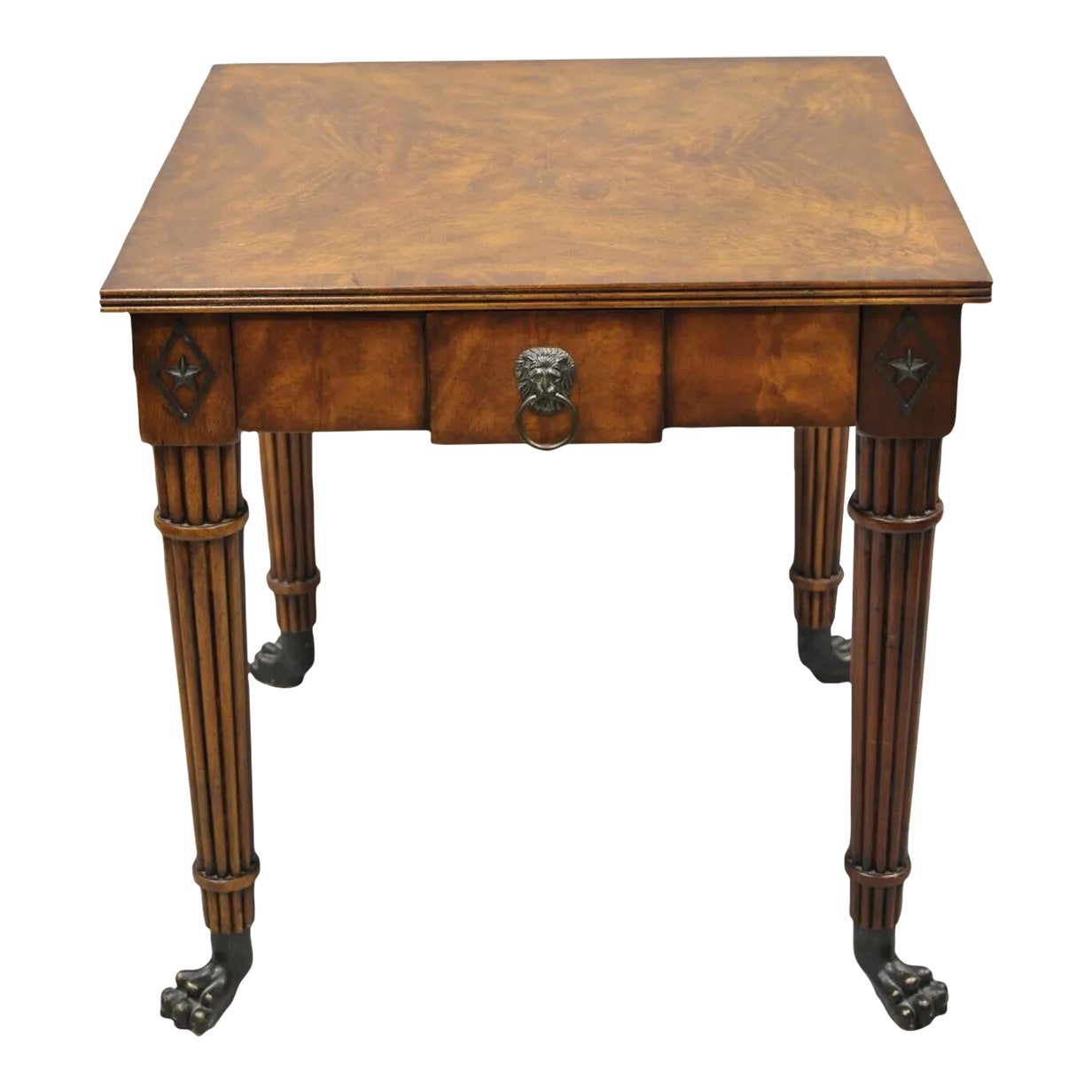 Theodore Alexander Althorp Regency Mahogany One Drawer Side Table a ...