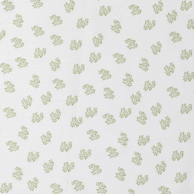 Sister Parish Dolly Fabric in Lettuce Green | Chairish