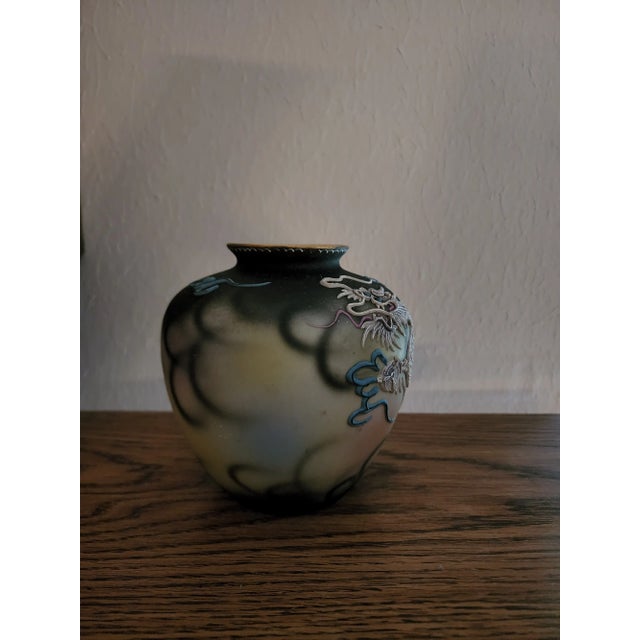 Vintage Morimura Noritake Dragonware Vase | Chairish