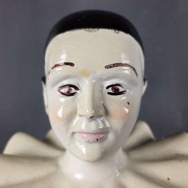 1960s Mid-Century Perriot White Ceramic Table Lamp | Chairish