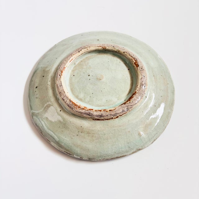 Studio Pottery Cat Plate | Chairish