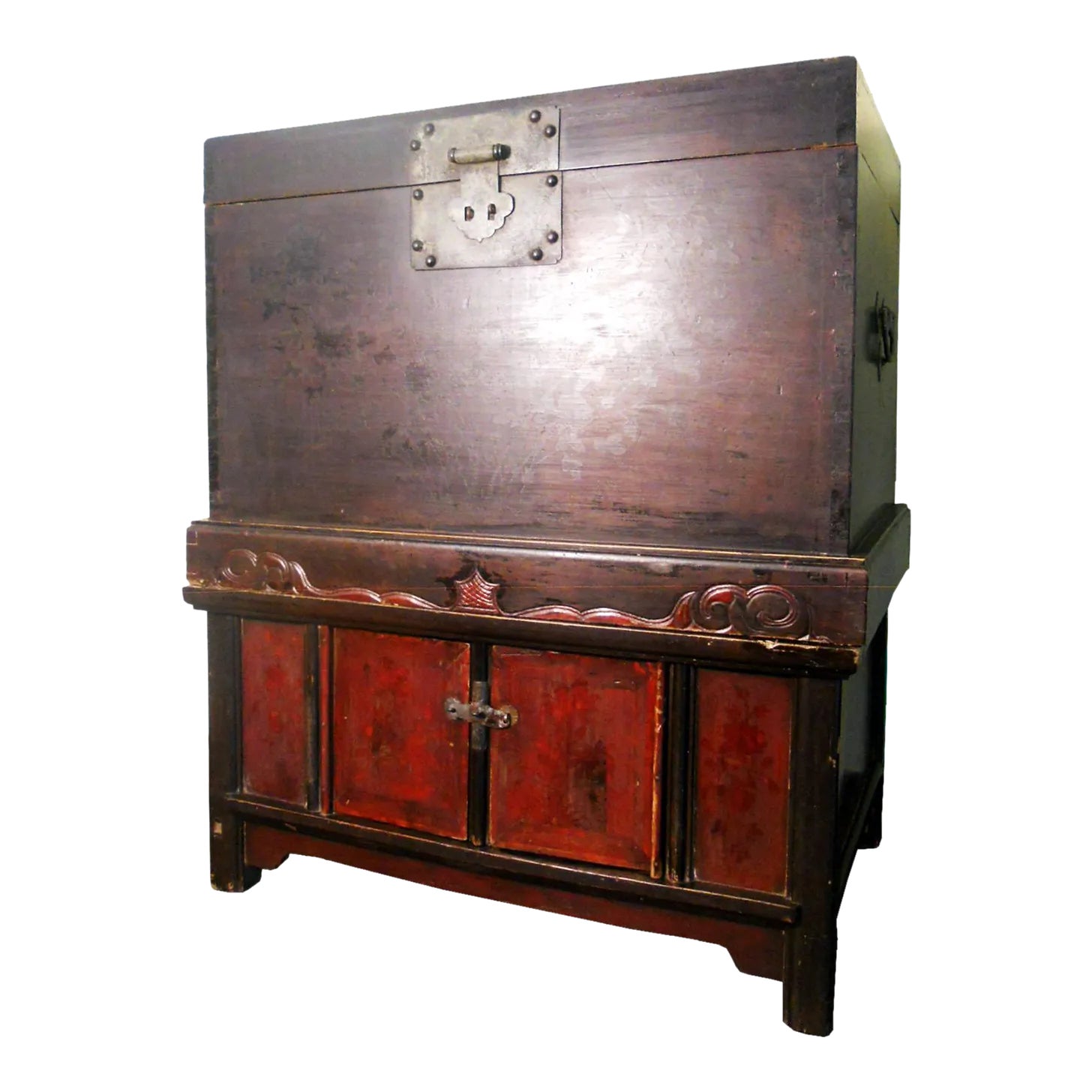 Antique Chinese Chest on Chest (5980), Circa 1800-1849 | Chairish