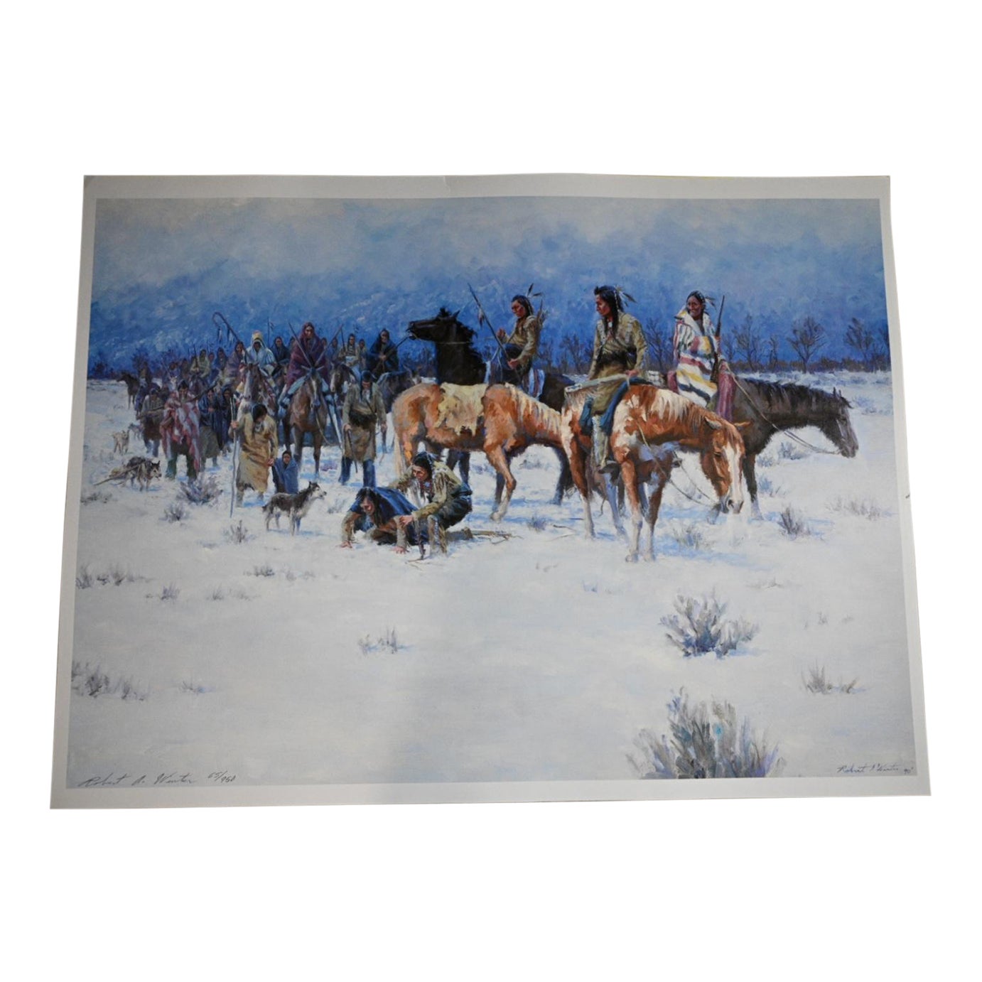 “Winter Retreat” Limited Edition Print by Robert A. Winter, 1990 | Chairish