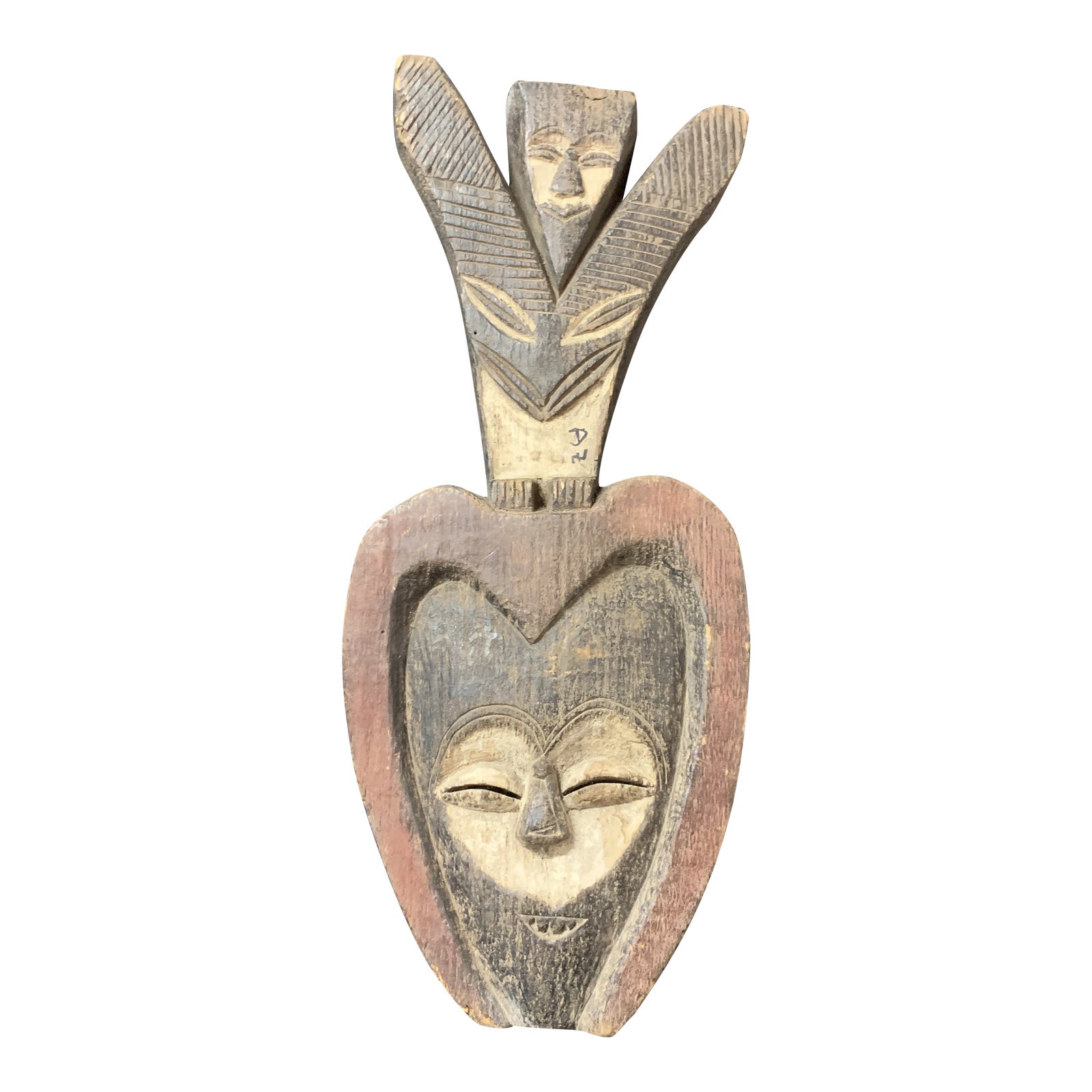 Kwele Mask African Tribal Art Mask | Chairish