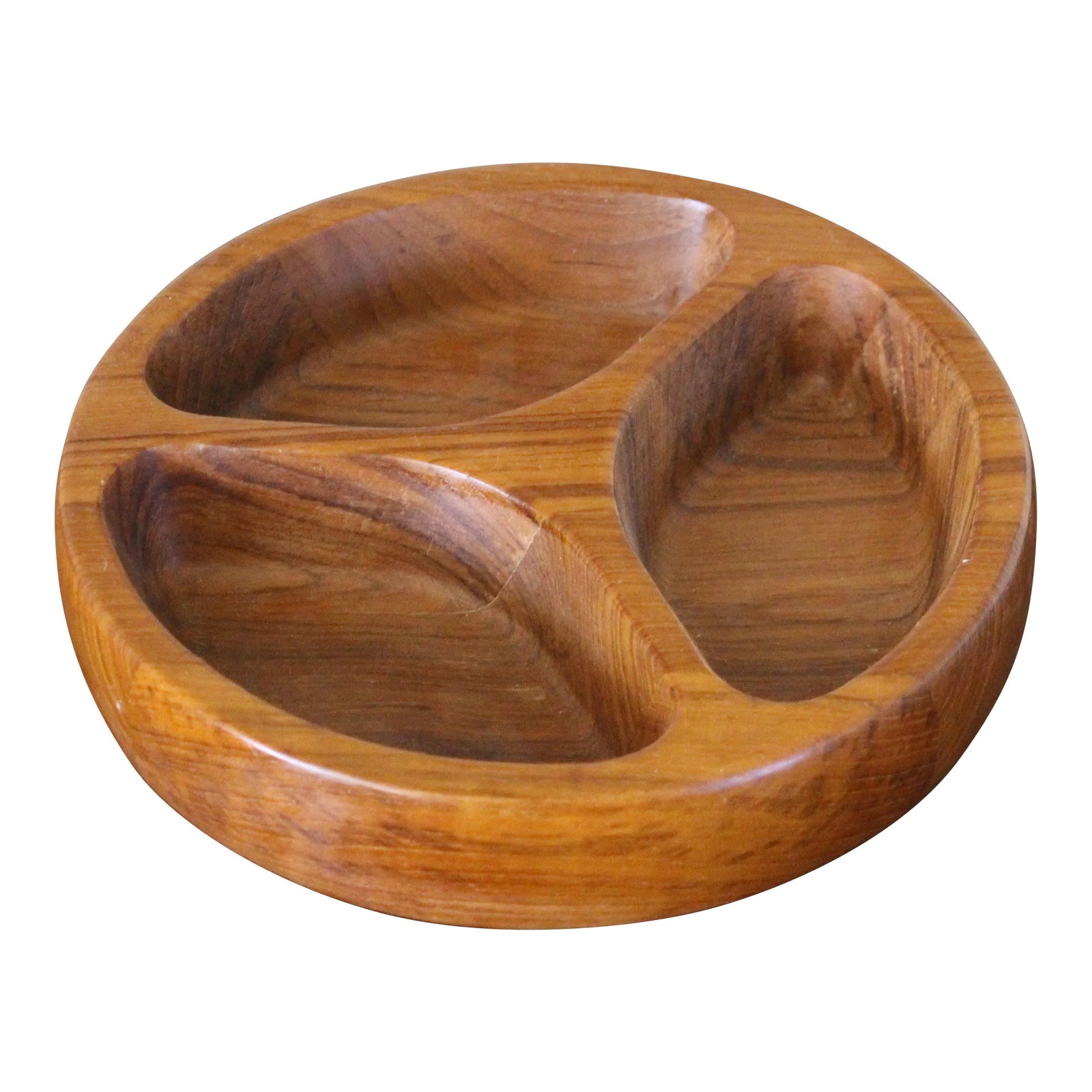 1960s Dansk Tri Snack Tray | Chairish