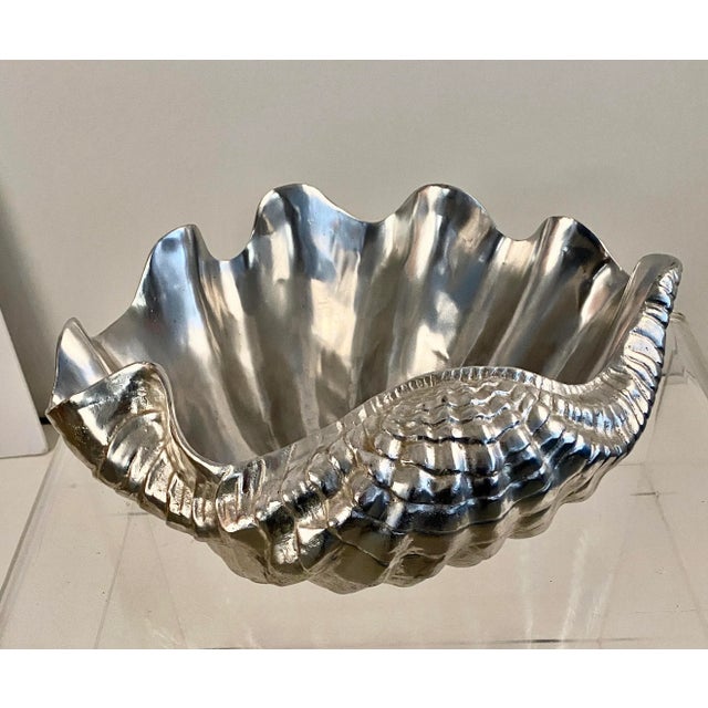 Arthur Court Large Clam Shell Bowl | Chairish