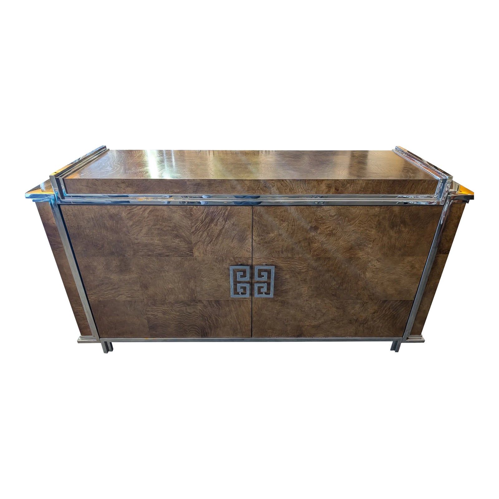 Bernhardt Delaney Greek-Key Buffet | Chairish