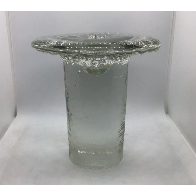 Mid 20th Century Blenko Don Sheppard Glass Mushroom Candlestick Holders ...