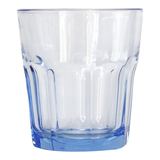 Vintage Gibraltar Blue Mist Rocks Glass by Libbey Glass Co. | Chairish