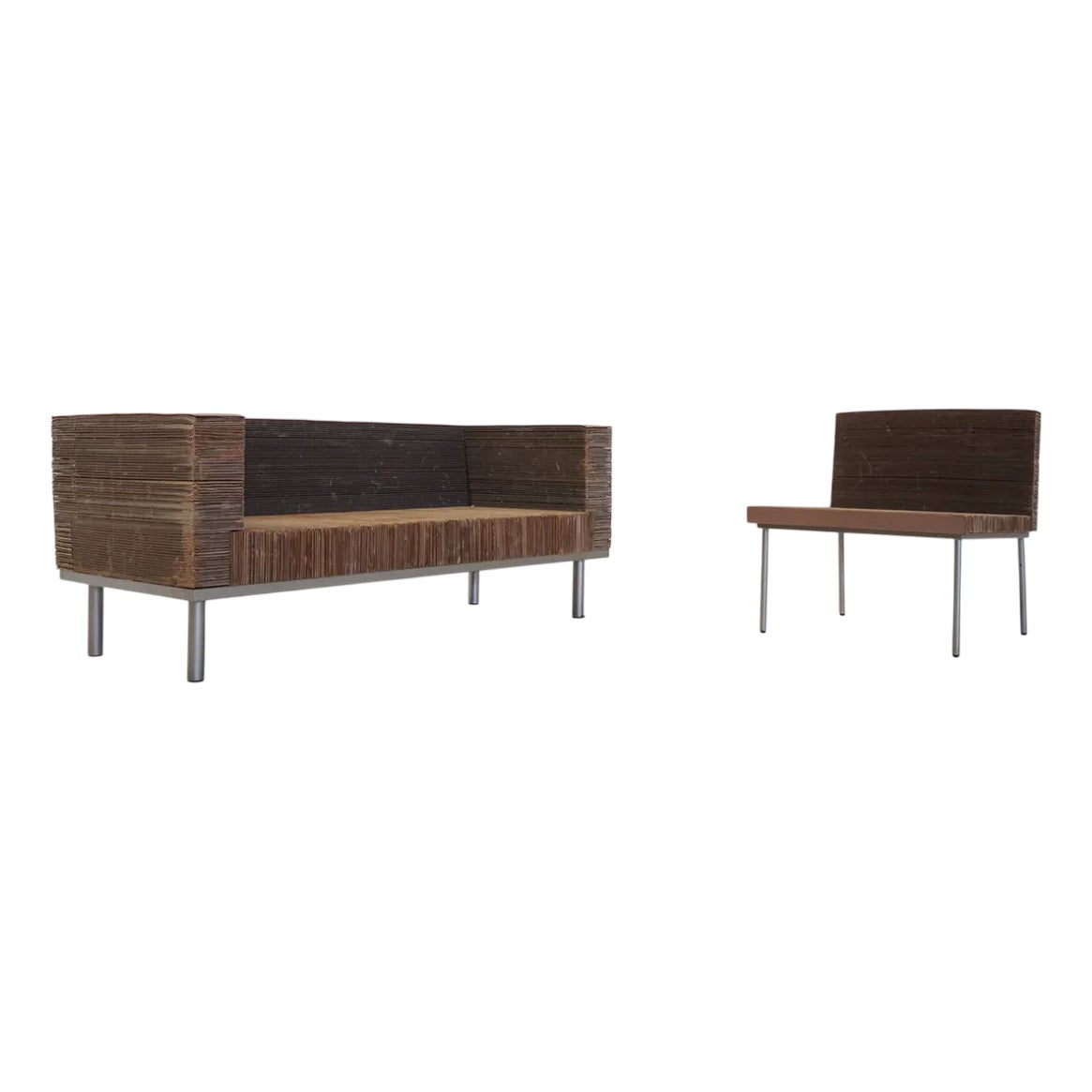 Set of Papel Sofa and Chair by Campana Brothers for Vitra, Switzerland ...