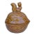 Vintage Squirrel Motif Nut Crock or Candy Dish | Chairish