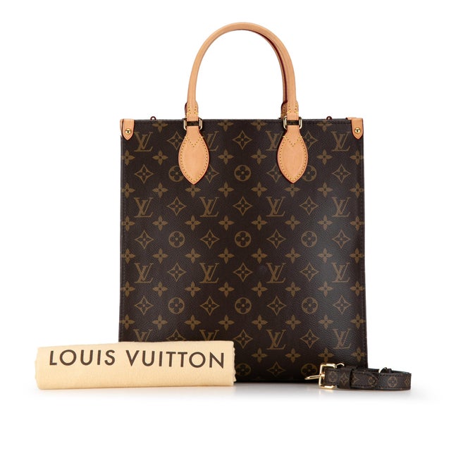 Louis Vuitton Monogram Sac Plat Pm Satchel | Chairish