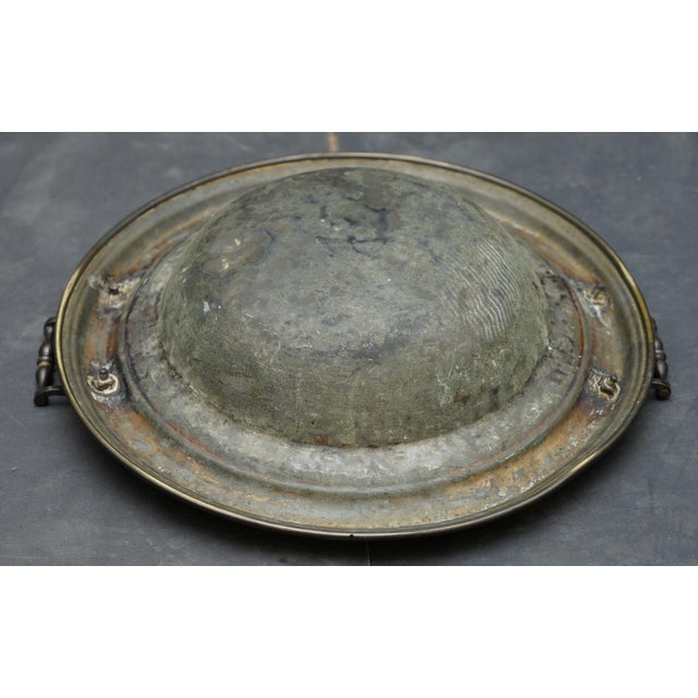 Spanish Brazier Warming Table of Brass-Bound Walnut | Chairish