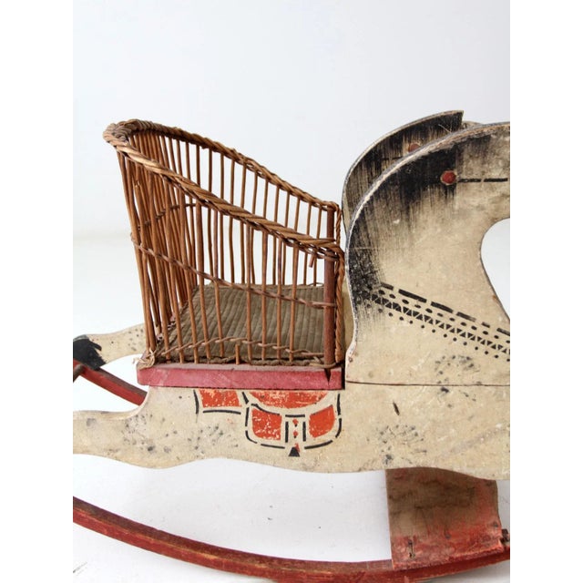 Victorian Rocking Horse Chair | Chairish