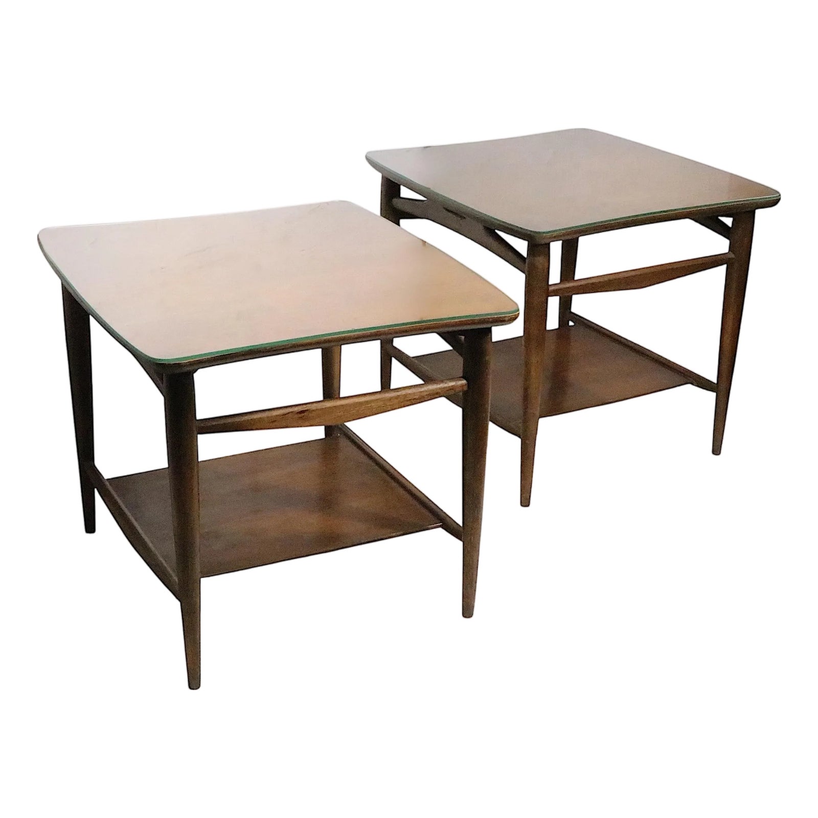 Pr. Mid 20th Century End Tables | Chairish