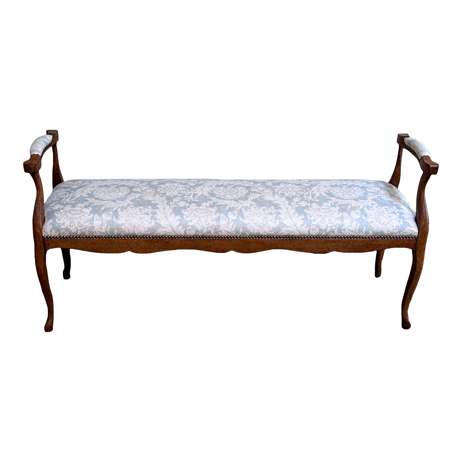 Minton Spidell Directoire Bench | Chairish