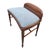 Vintage Mid Century Modern Small Upholstered Low Bench Vanity Stool ...