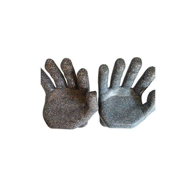 Vintage 1970s Rotonics Molding Inc Hand Chairs Faux Granite- Set of 2 ...