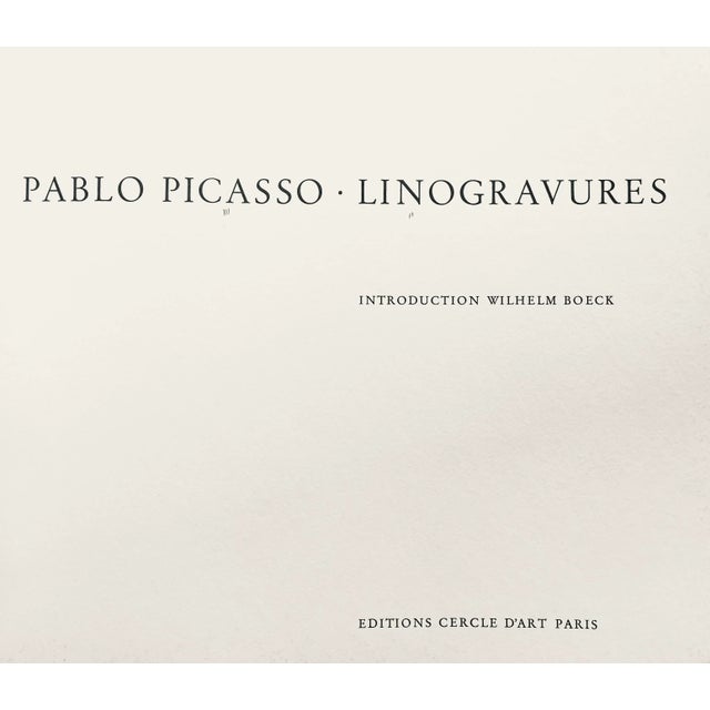 1960s Pablo Picasso, Picador Goading Bull, Linogravures Print | Chairish