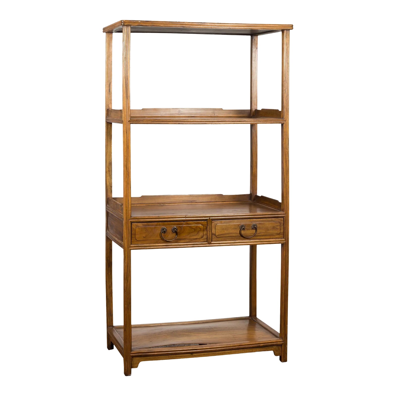 Chinese Late Qing Dynasty Period Bookshelf with Classic Design and ...