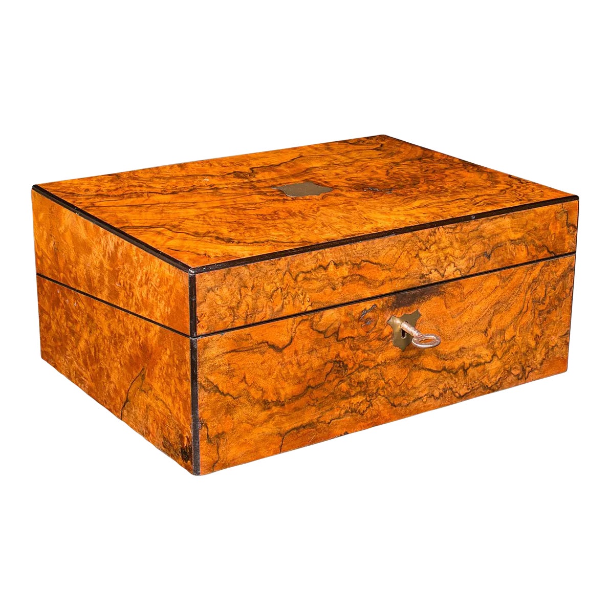 1850's Antique Gentleman's Writing Slope | Chairish