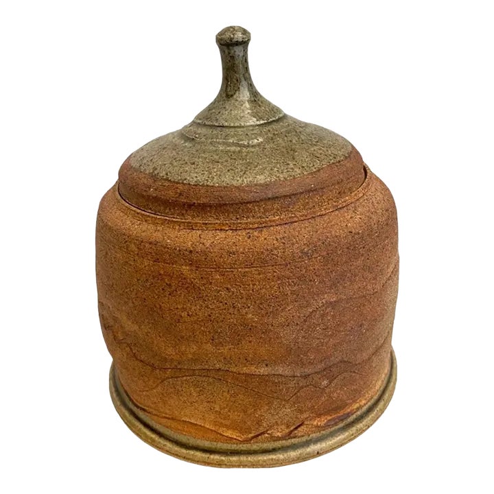 Mid Century Modern Vintage Weed Pot Studio Pottery Apothecary Jar by ...