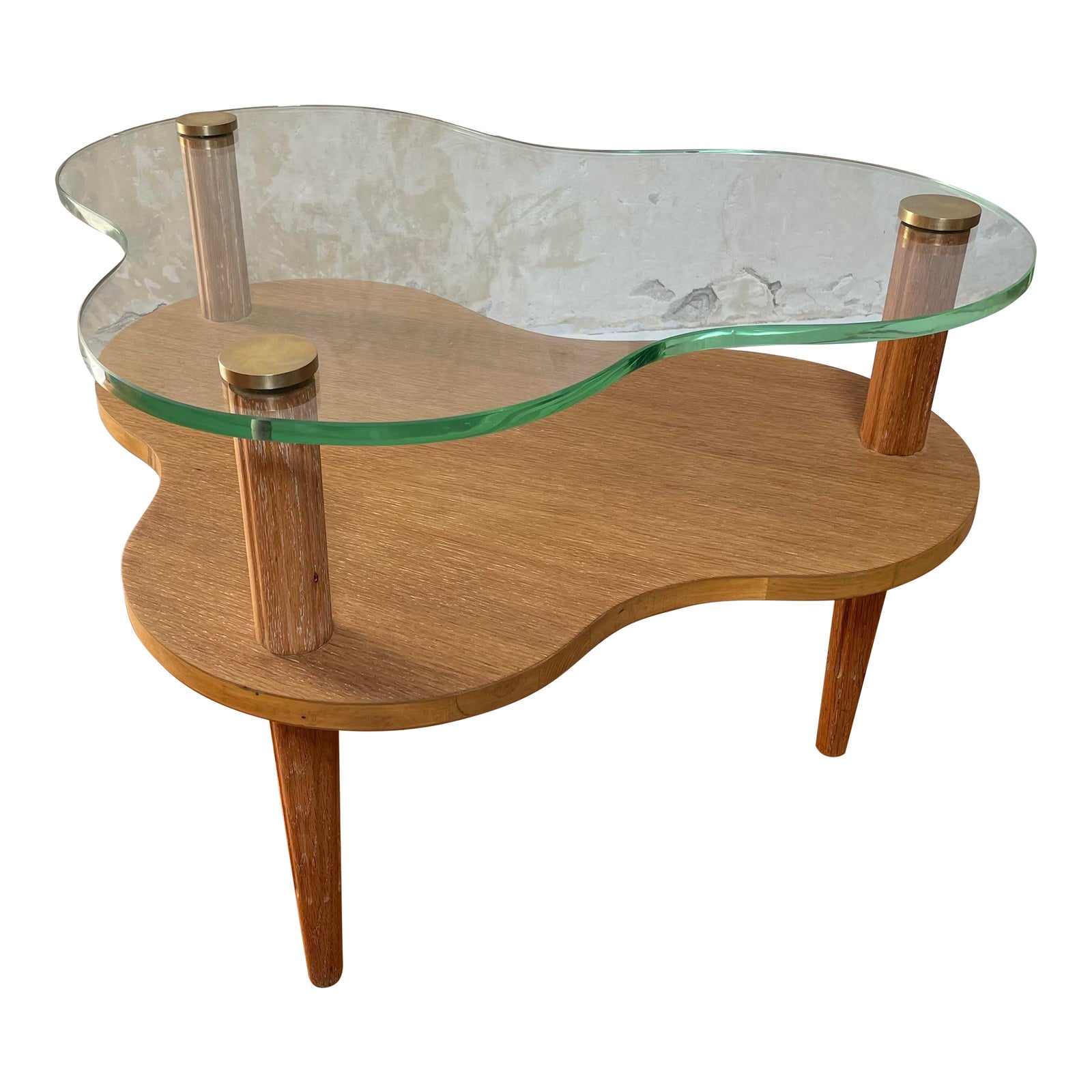 Gilbert Rohde for Herman Miller Biomorphic 2-Tier Occasional Table ...