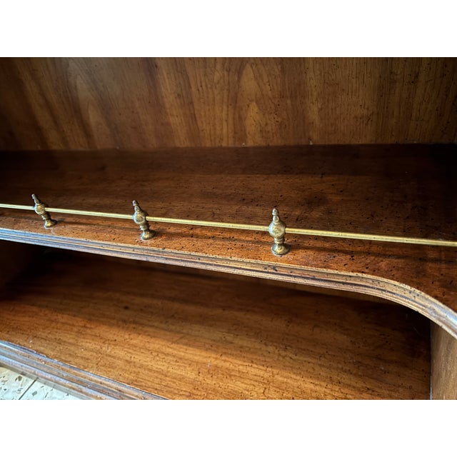 1970s Marble Top Entry Hall Credenza | Chairish