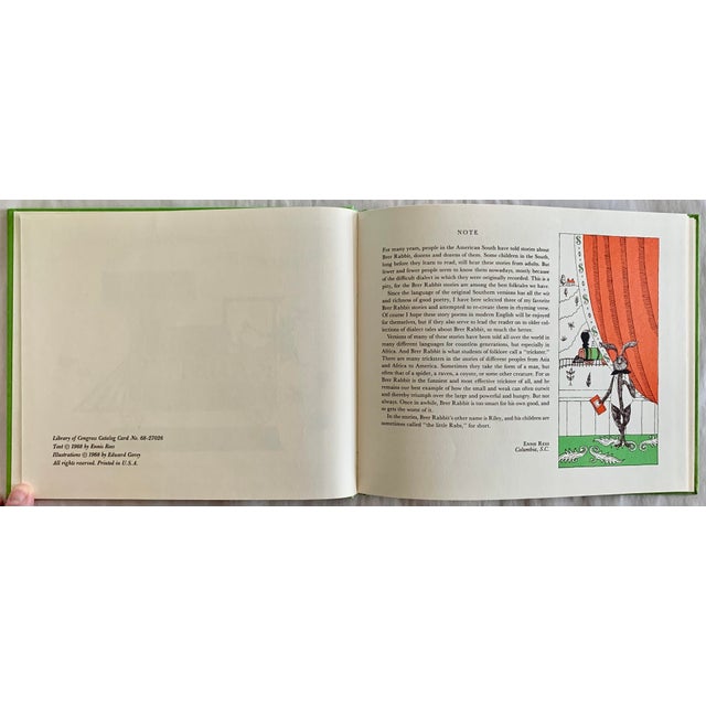 1960s Edward Gorey's More of Brer Rabbit's Tricks Book | Chairish
