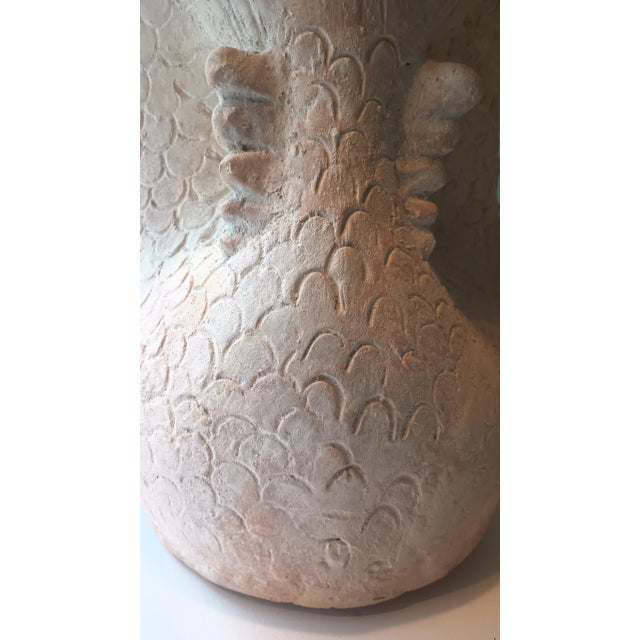 1990s Terra Cotta Koi Fish Figural Sculpture | Chairish